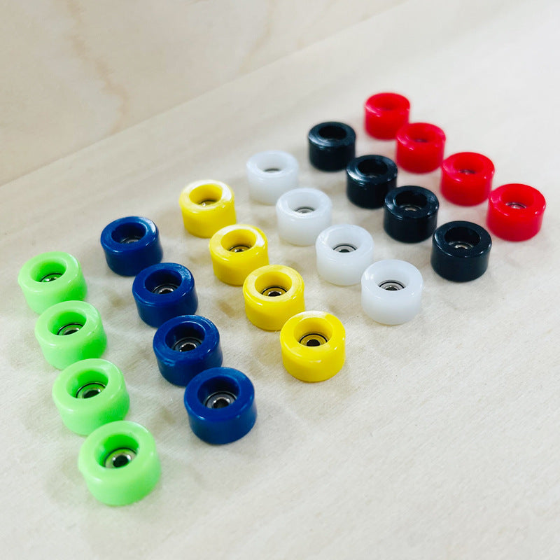 Pro Maple Fingerboard Parts Bearing Wheels 4PCS – Milgor